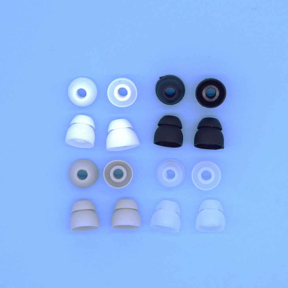 10Pcs Double Flange Eargels Ear tips for Skullcandy Razer Powerbeats 3 ...