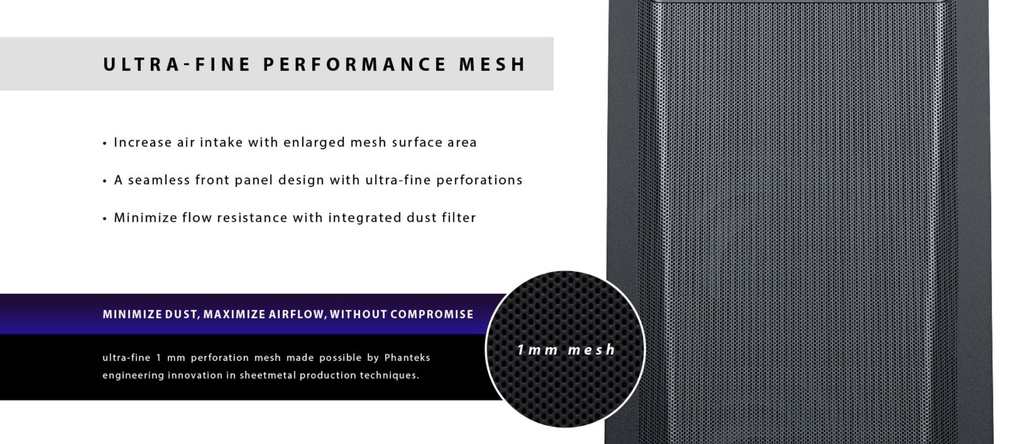 Phanteks Eclipse P360 Air Mid Tower Case White/Black (1 YEAR WARRANTY ...