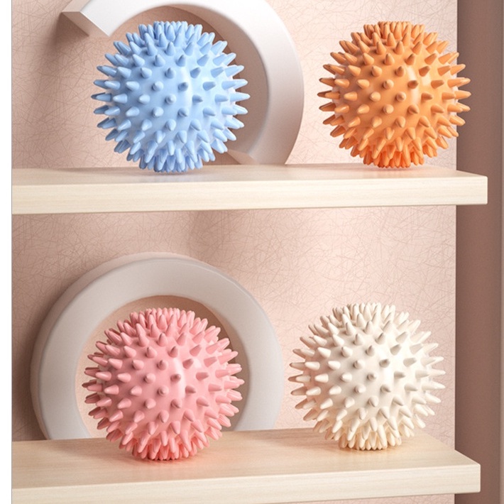 [Ready Stock] 1Pcs PVC Spiky Ball Massage Trigger Point Sport Hand Foot ...