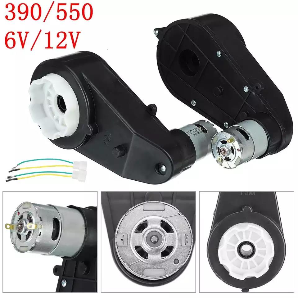 550/390 Children Electric Car Gearbox w/Motor 12V/6V Kids Ride-on ...