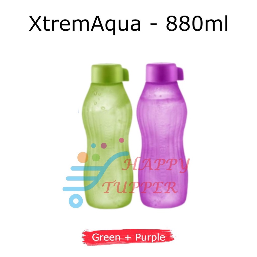 100% Authentic Tupperware Eco Water Bottle ★ BPA Free ★ Slim 310ml ★ Slim 500ml ★ XtremAqua ...