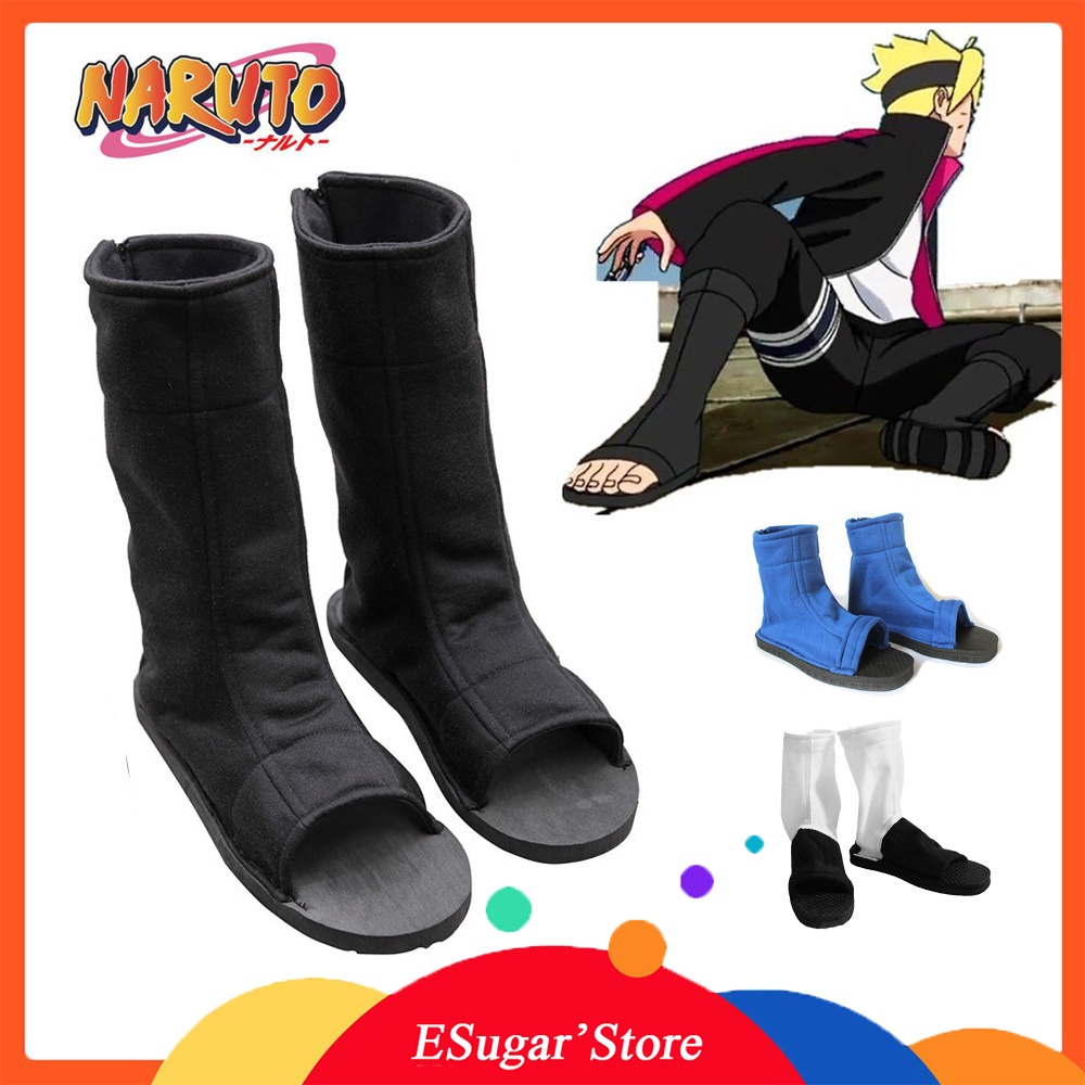 Japan Anime Naruto Cosplay Shoes Men Women Akatsuki Haruno Konohagakure ...