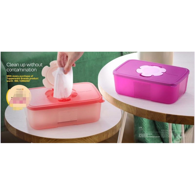 Tupperware Tissue Box (1pcs) | Shopee Singapore