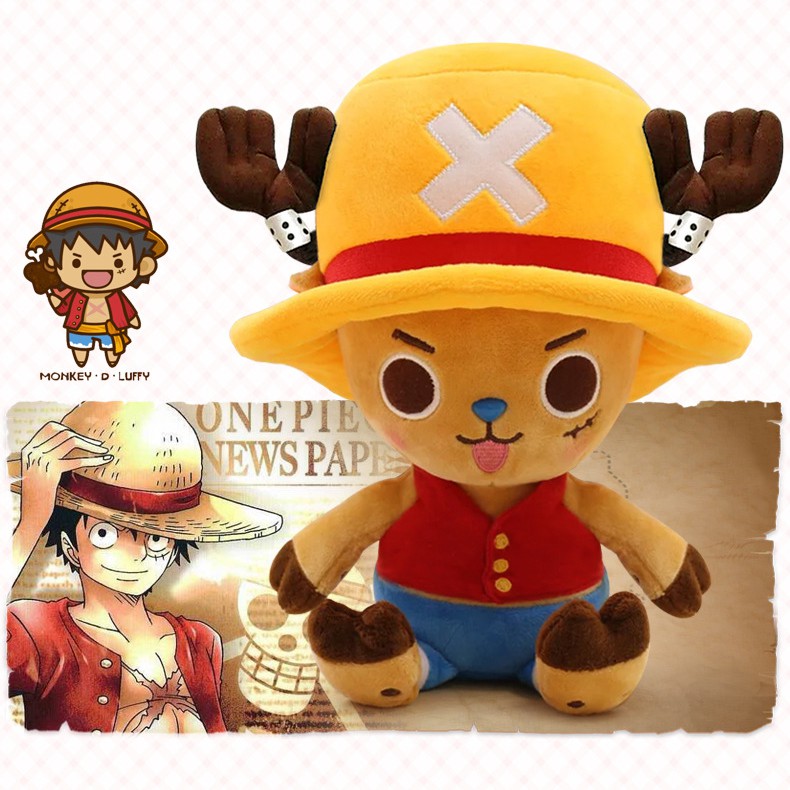 Chopper Cosplay Luffy Plush Bear - One Piece Anime | Shopee Singapore