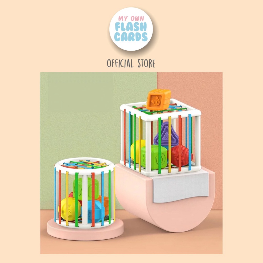 Montessori Explore Ball Cube - Children's Tactile Ball Box Toy brand ...