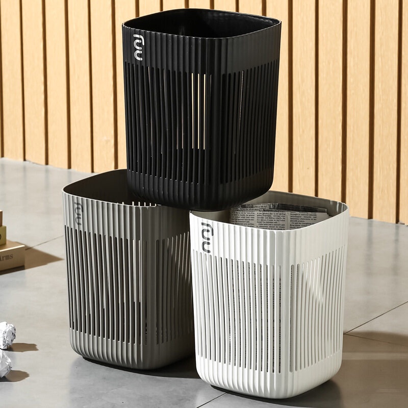 Dustbin Trash Bin Trash Can Open Style Dustbin Garbage Bin Tong Sampah ...
