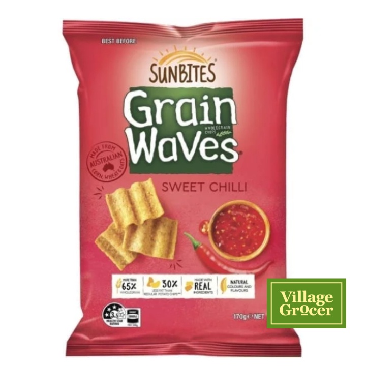 Sunbites Sweet Chilli Grain Waves Chips 170g (EXP Jun 2022) | Shopee ...