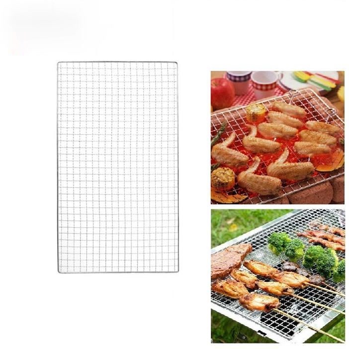 Outdoor Disposable Hygiene Barbeque Net BBQ Seafood Meat Grill Mesh ...