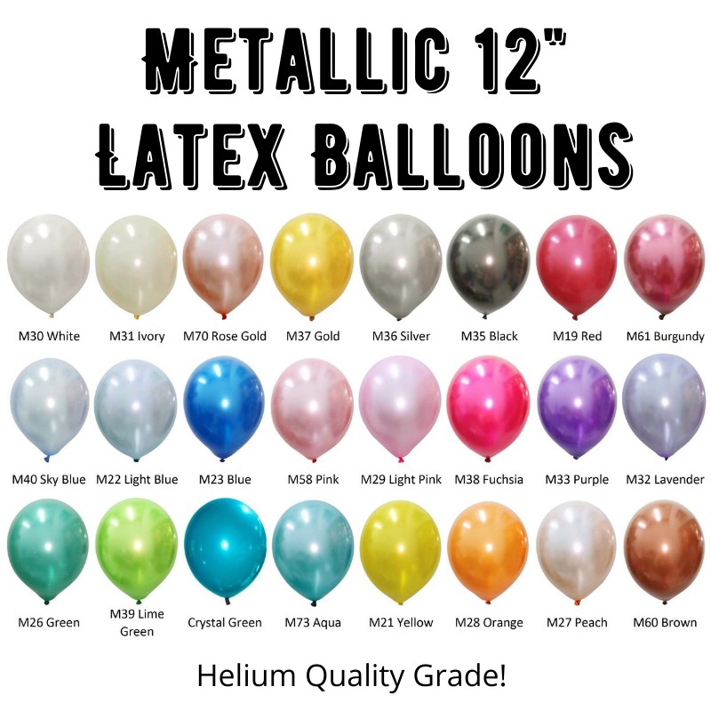 [SG Stock] Premium Latex 12 Inch Balloon Un-inflated Helium Grade ...