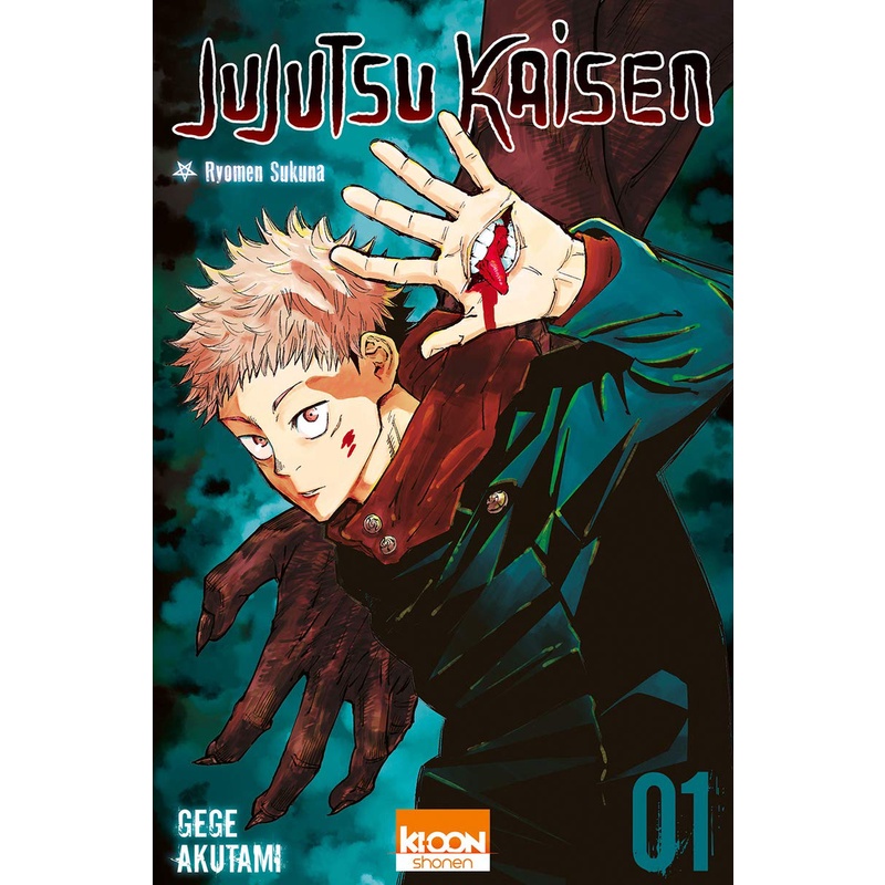 French Comics-Manga Fran 1-Jujutsu Kaisen 1-Manga Ais | Shopee Singapore