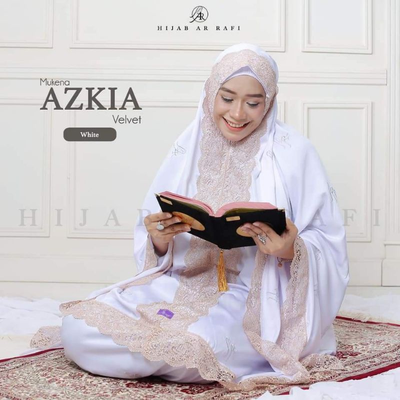 PERALATAN Zieda Hijab Arrafied Code Mukena azkia Cut Of Prayer ...