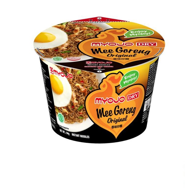 Myojo Dry Bowl Mee Goreng Instant Noodles, 90g | Shopee Singapore
