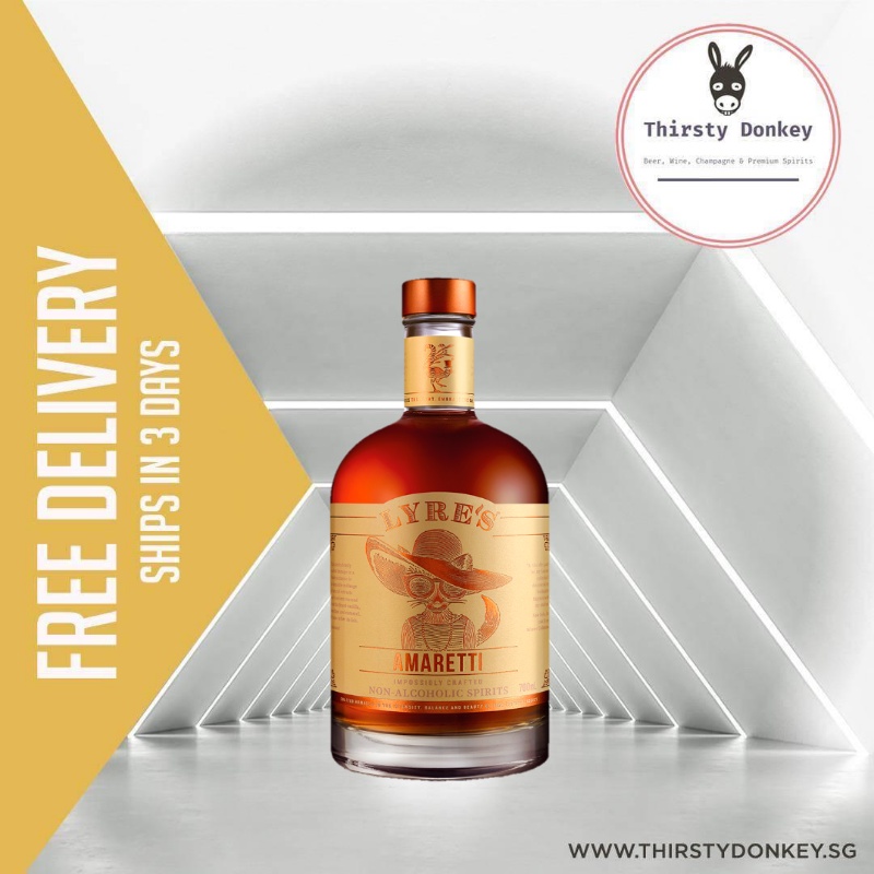 LYRE'S AMARETTI NON ALCOHOLIC SPIRITS 700ML | Shopee Singapore