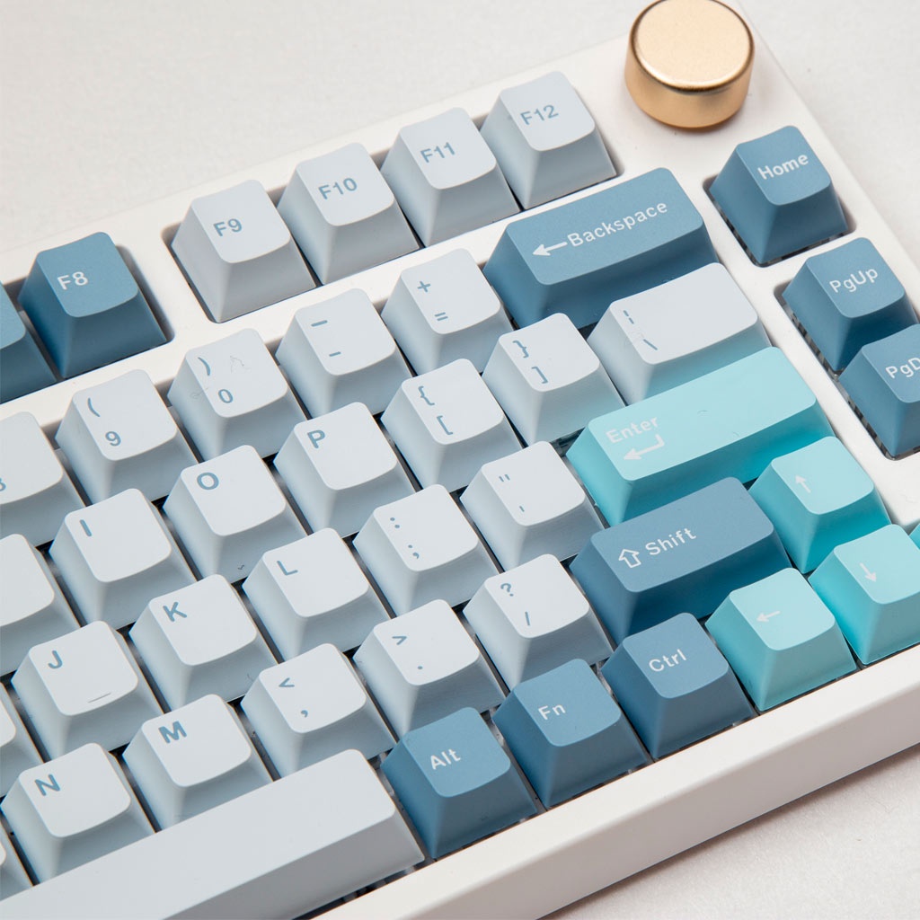 Blue Phantom PBT Keycaps 135 Key OEM Profile for Mechanical Game ...