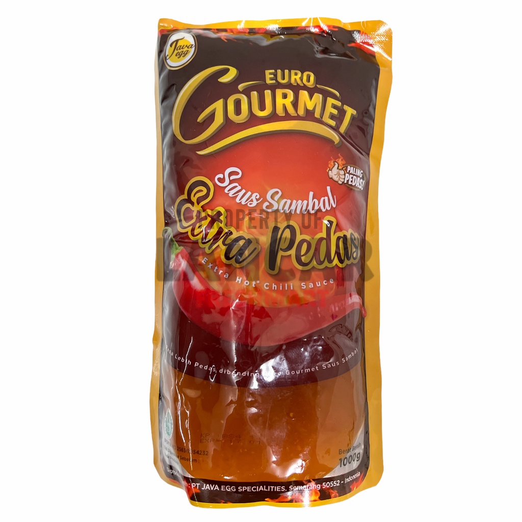 Euro GOURMET EXTRA Spicy Chili Sauce 1KG | Shopee Singapore