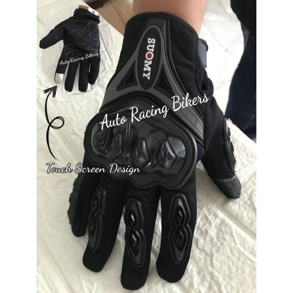 Auto racing Touch Screen Sarung Tangan Motor Racing Hand Glove Biker ...