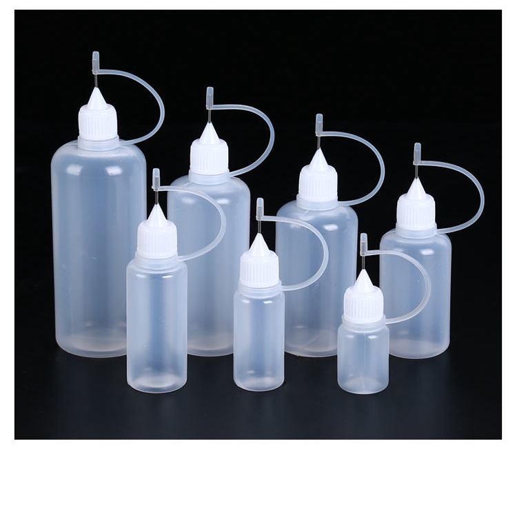 Storage Bottle Plastic 5/10/20/50ml Pinhole Bottle Color Fire ...