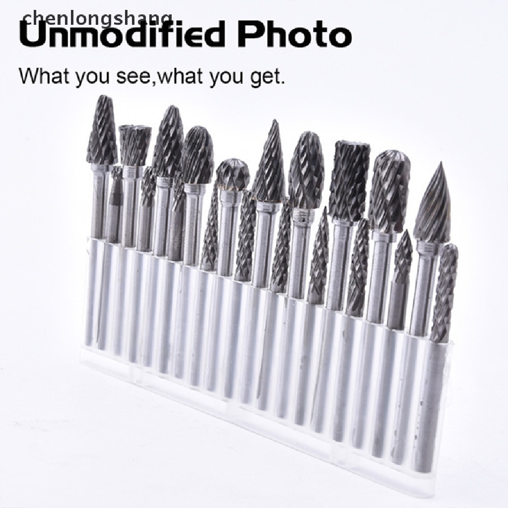 chenlongshang 20pcs Tungsten Carbide Rotary Point Burr Die Grinder ...