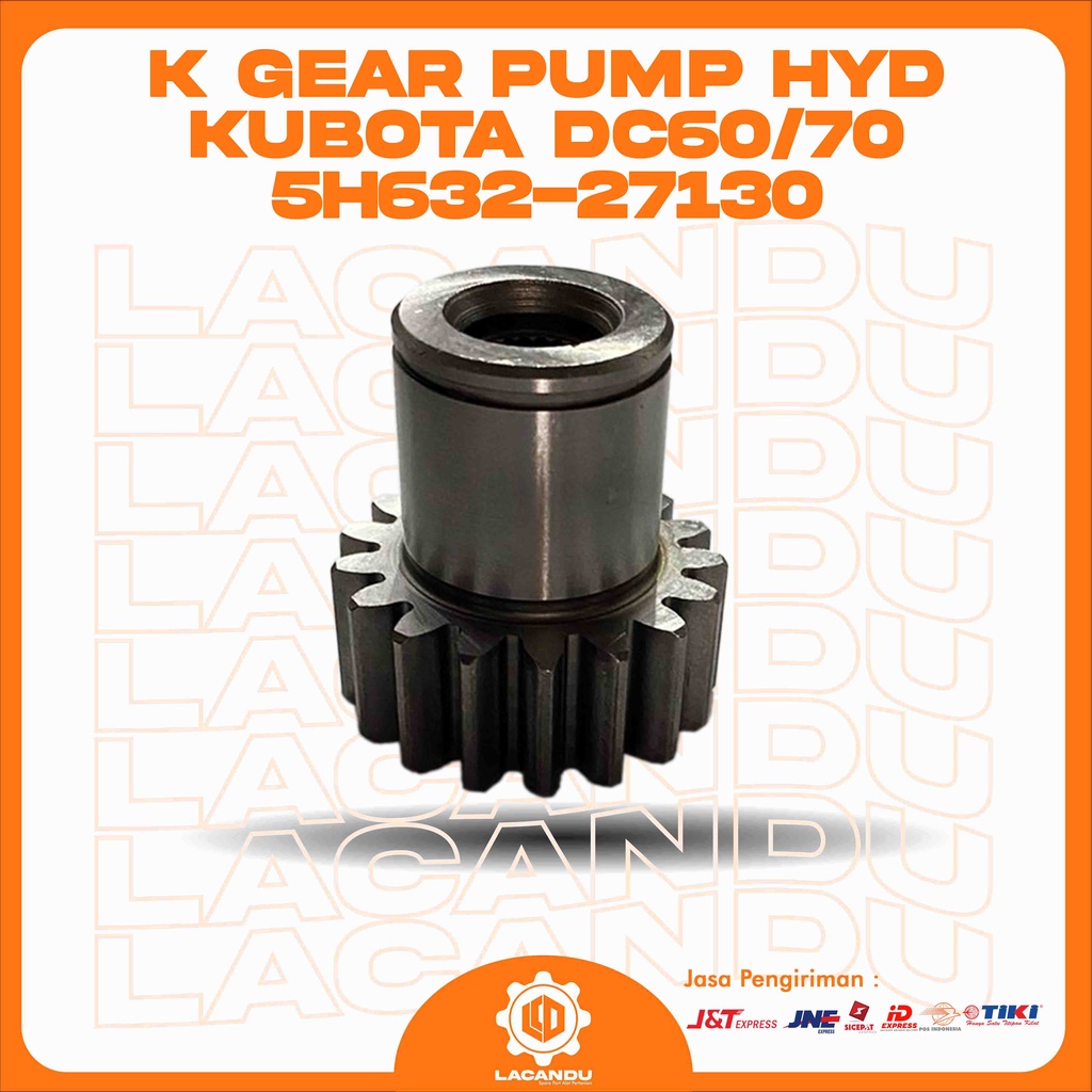 K GEAR PUMP HYD KUBOTA DC60-70 5H632-27130 for COMBINE HARVESTER ...