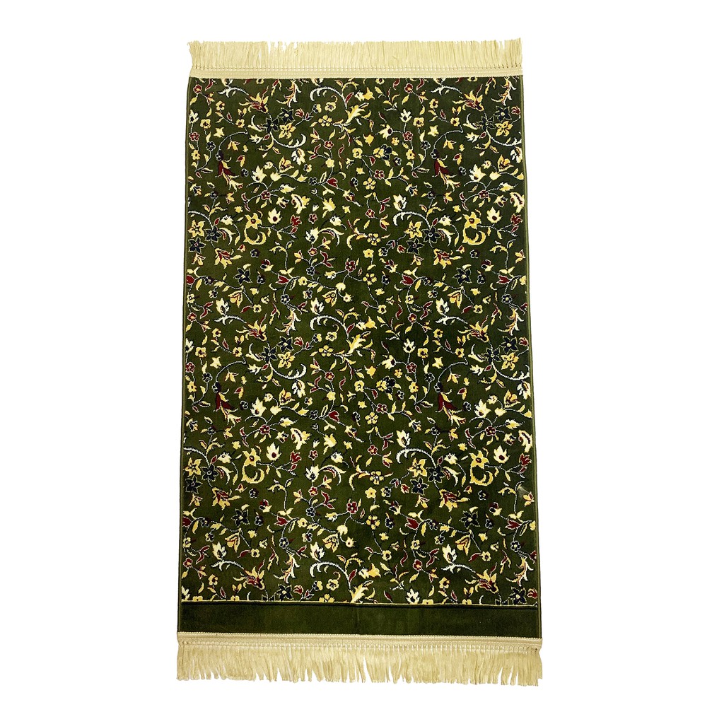 SEJADAH RAUDAH RAUDHAH DESIGN MASJID NABAWI MADINAH HIJAU 6mm TEBAL ...