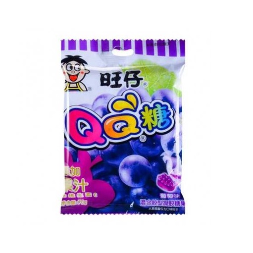 Wang Wang Gummy Candy Blueberry 旺仔QQ糖 蓝莓味 70g [China] | Shopee Singapore