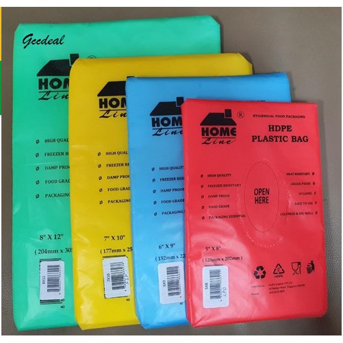 5|3 packet HDPE Thin Pack Hygienical Food Packaging Transparent Plastic ...