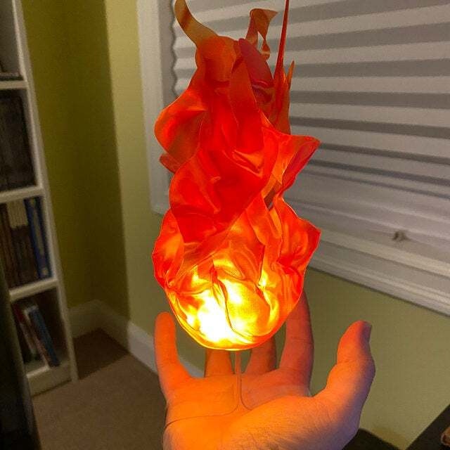 Halloween Floating Fireball Props New Floating Fireball Props Glowing ...