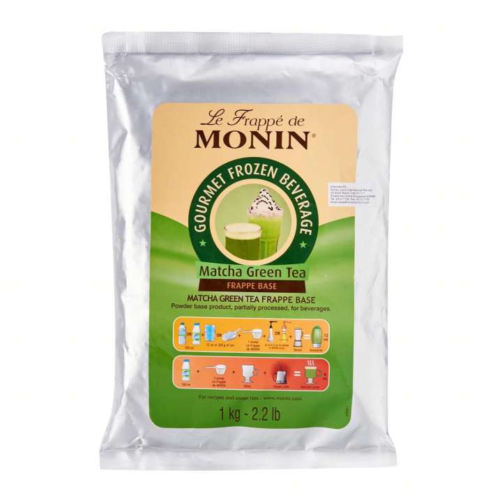 MONIN Matcha Green Tea Powder - 1kg | Shopee Singapore