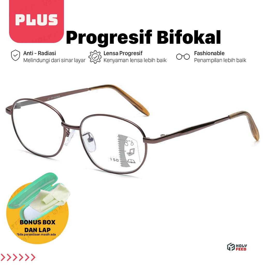 Plus Sitting Street Glasses Progressive Bifocal Plus Anti Blue-Ray Bifocal Radiation Nearsighted ...