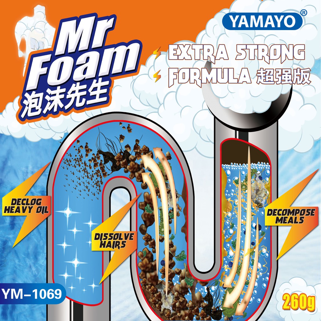 Extra Strong Drainage Cleaning Powder || Powerful Sink Drain Cleaner ...