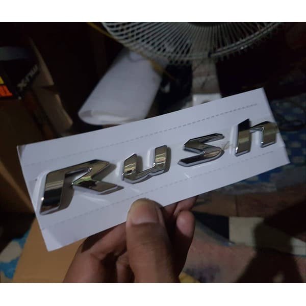 Engine Hood Emblem Rush 2018 Logo All New Rush Emblem All New Rush ...