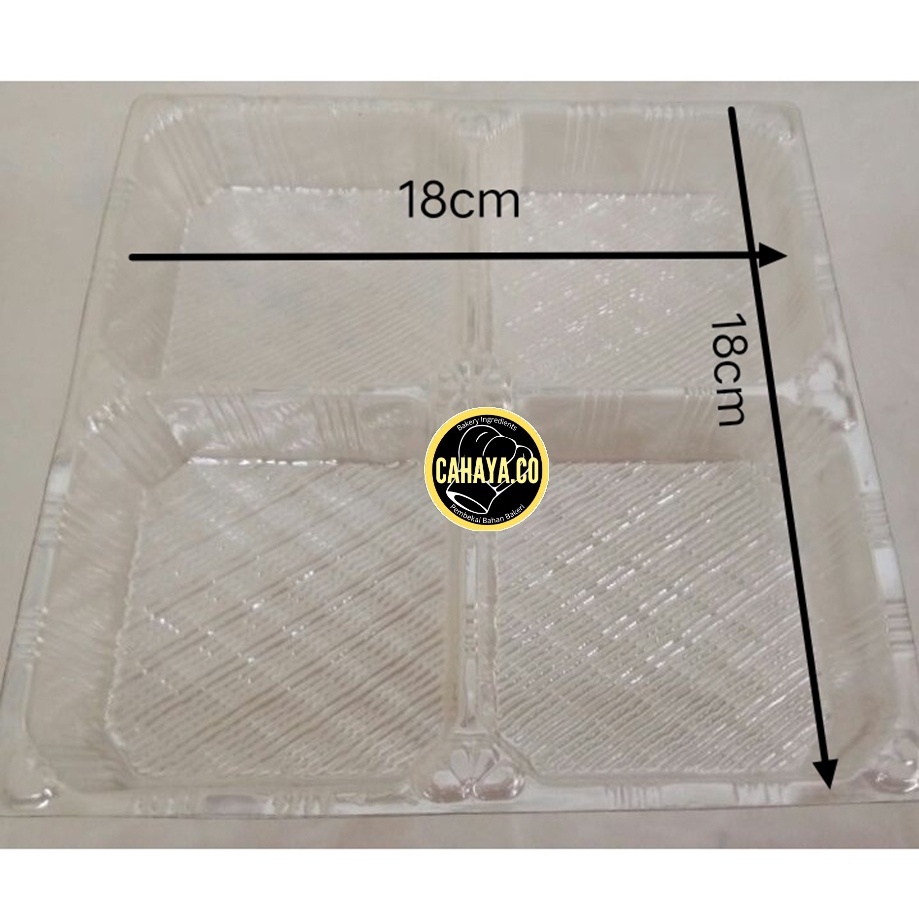 Mooncake plastic tray 4 Cavity Mid-Autumn Mooncake Transparent plastic ...