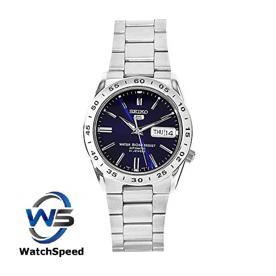 Seiko 5 SNKD99K1 SNKD99K Automatic Stainless Steel Blue Dial Analog Men ...