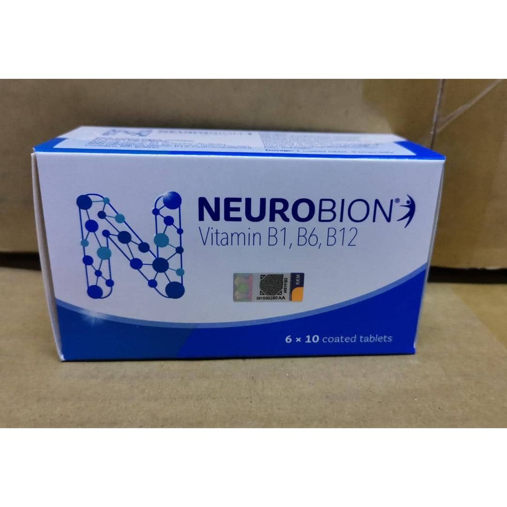 [NEW PACKING]NEUROBION TAB 60S/BOX[EXP-08/24] | Shopee Singapore