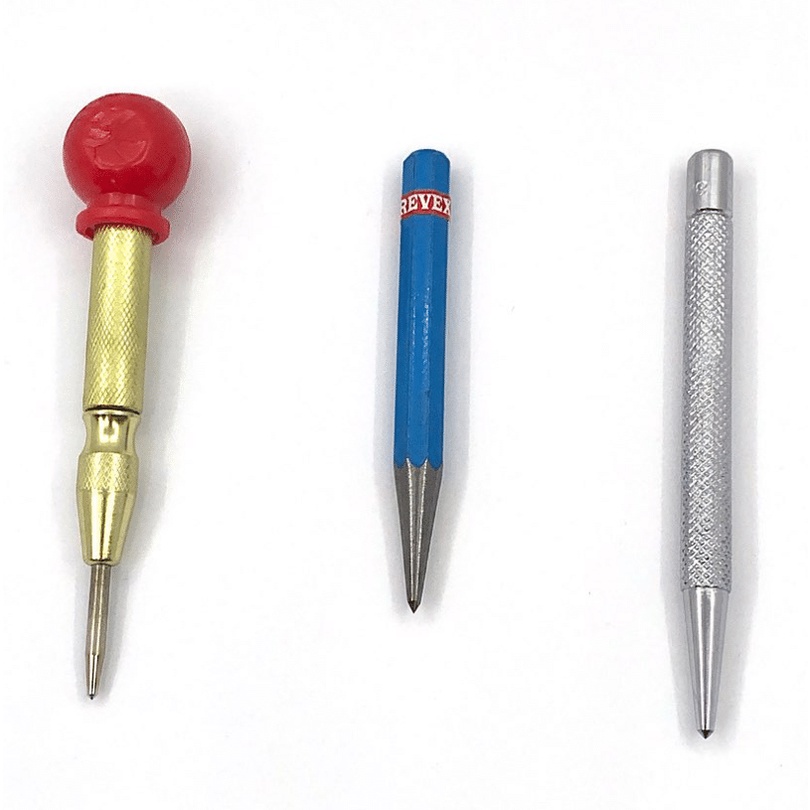 [SG STOCK] CENTRE PUNCH Auto/ Manual Pin Dot Marking Starting Holes ...