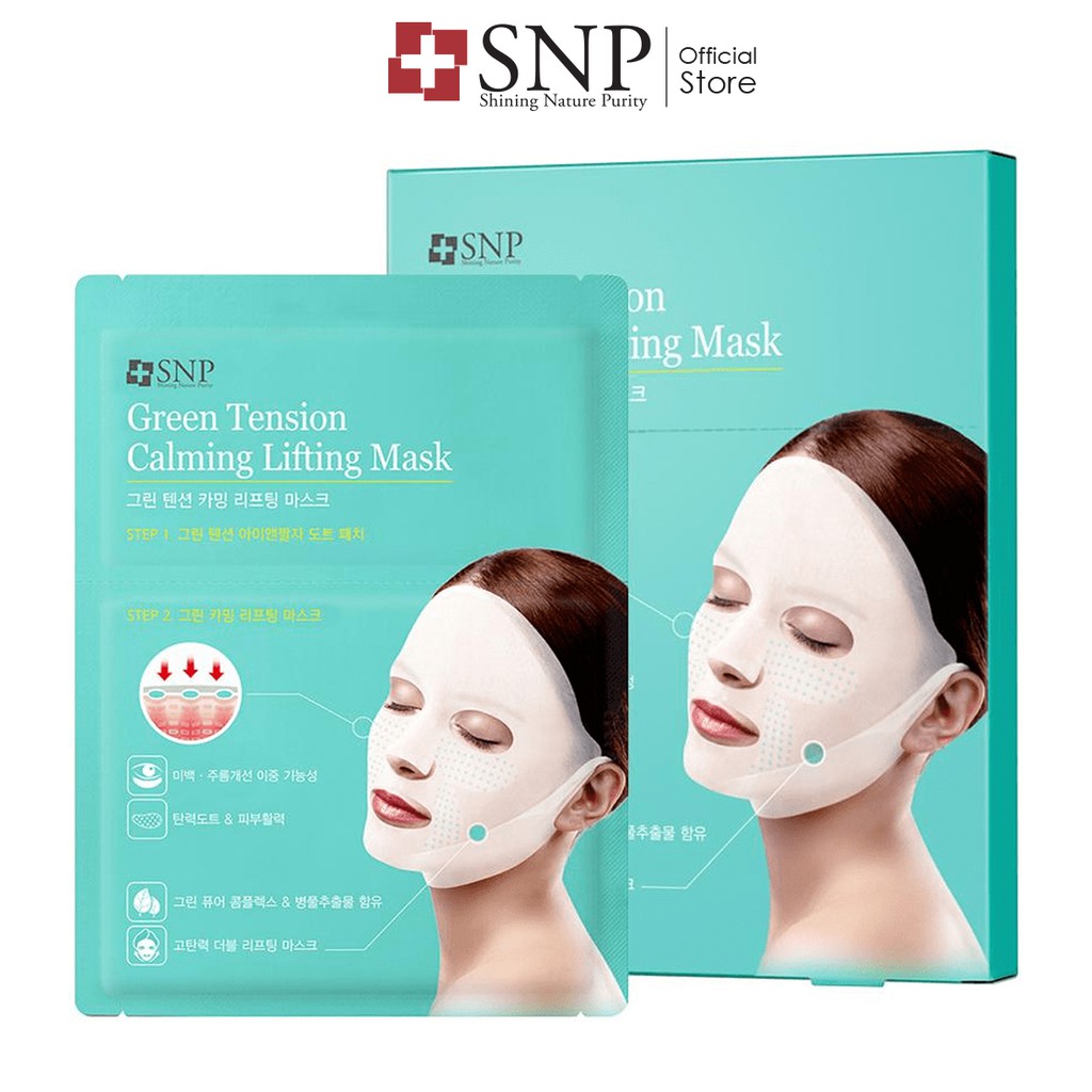 SNP Green Dot Lifting Mask (20pcs) | Shopee Singapore