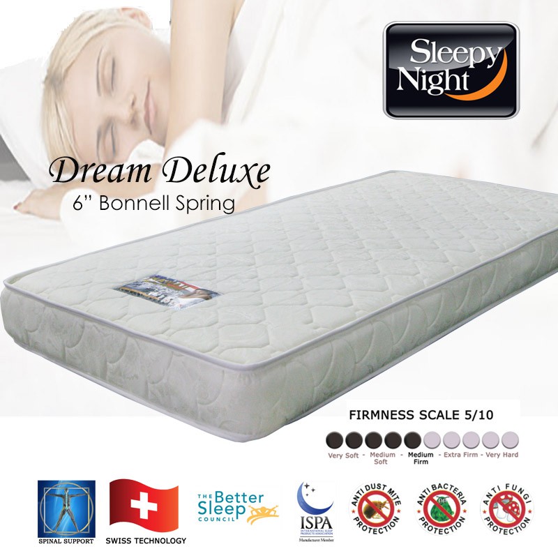 Sleepynight 6" Spring Mattress (Dream Deluxe) | Shopee Singapore