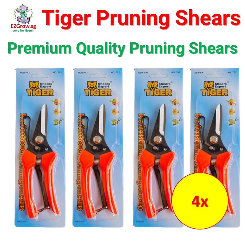 Original Premium Quality Tiger Gardening Pruning Shears 702 / Cutter ...