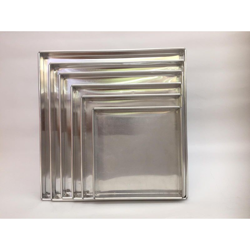 1 inch aluminium square baking tray | Shopee Singapore