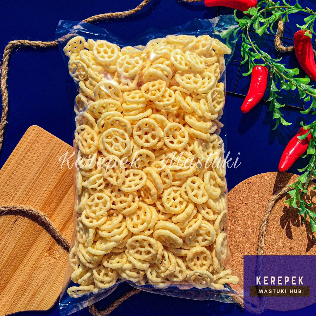 Curry Wheel Crackers / Salted Wheels [300grams] Mastuki Chips | Shopee ...