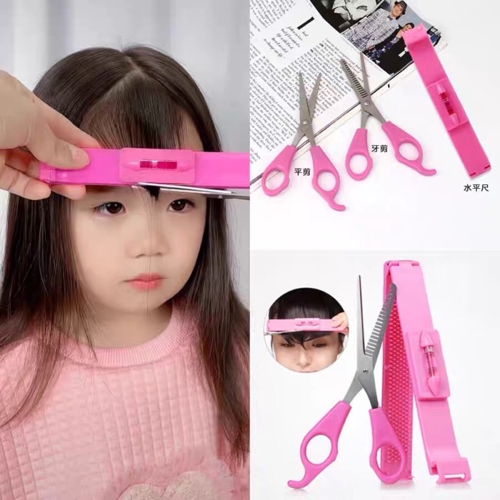 Setof3 Hair Bang Clip Cut Tools Set Salon Trimmer Clipper Cutter ...
