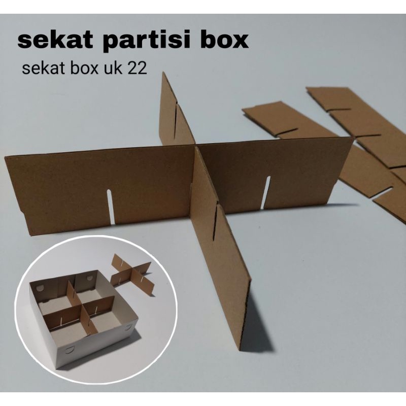 22cm Cake Box Partition Box Divider Only Shopee Singapore