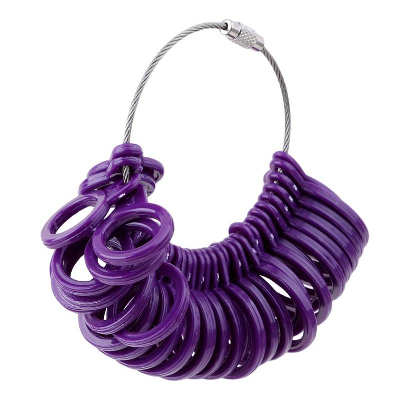 DIY Ring Finger Gauge Ring Sizer Measuring Jewelry Tools Jewellery ...