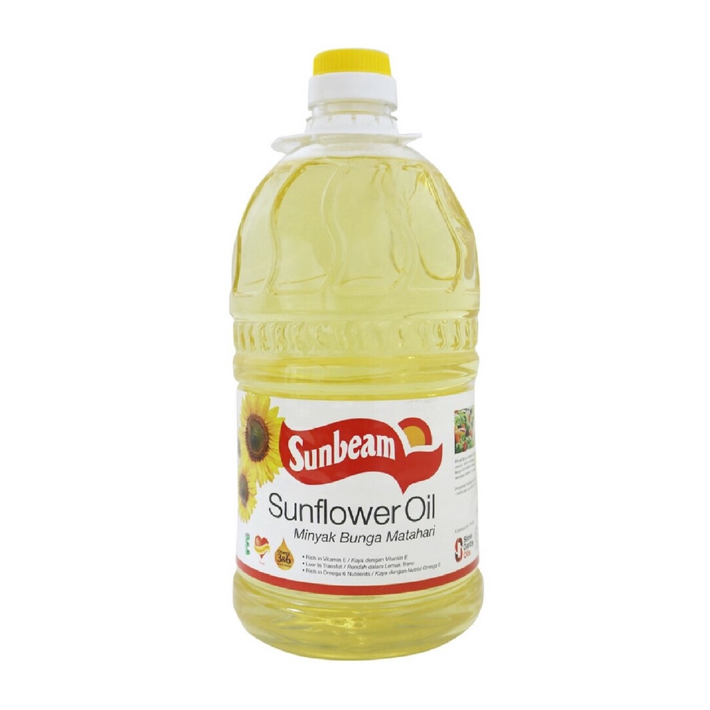 Sunbeam Sunflower Oil (3kg) | Shopee Singapore