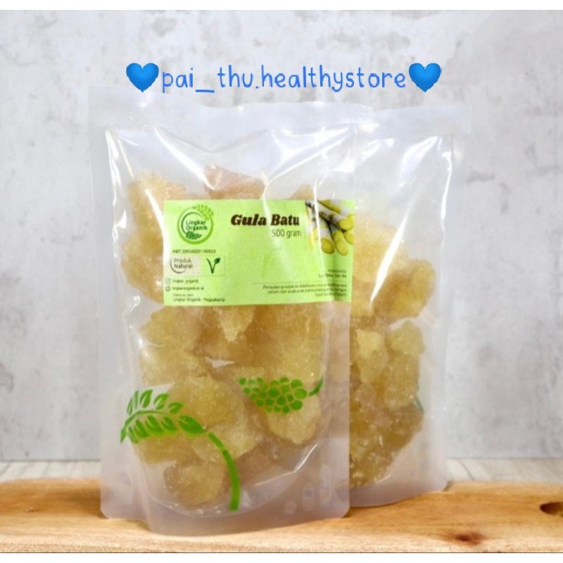 Lingkar Organic Organic Rock Sugar / Natural Sugar cane Rock Sugar ...