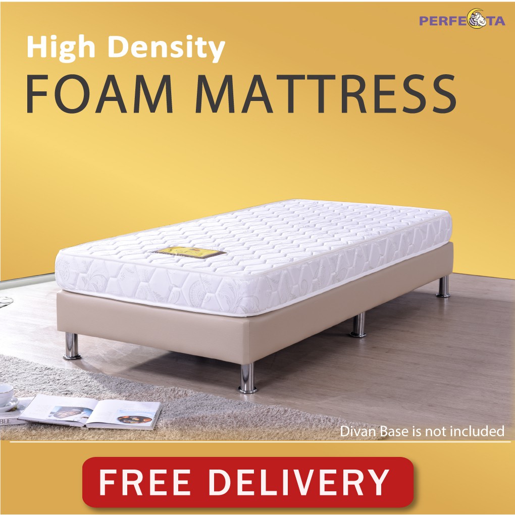 6-inch Liberty Foam Mattress - High Density Foam - Firm mattress - Free ...