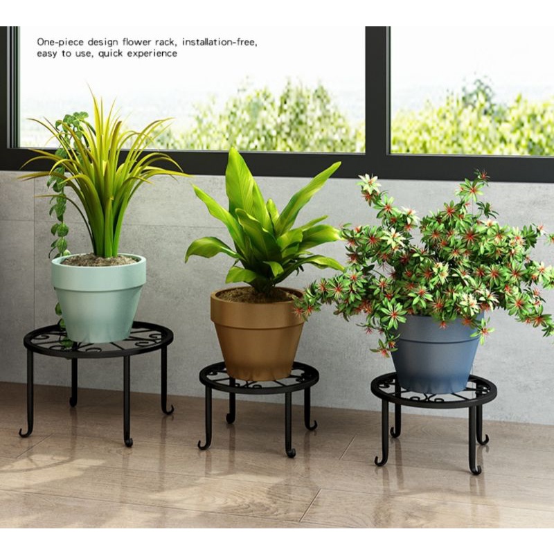 Single rack one tier stand 1 tier plant rack | Shopee Singapore