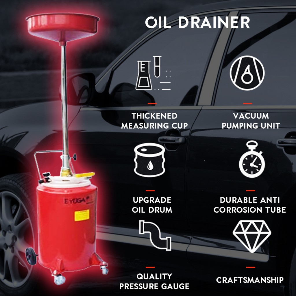 EYUGA Oil Drainer 18 Gallon | Shopee Singapore