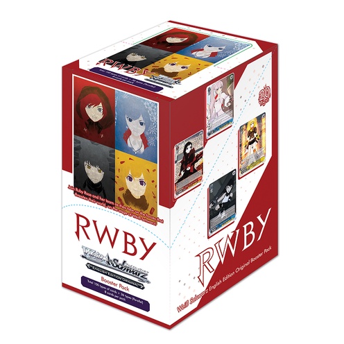 RWBY Weiss Schwarz English Booster Box | Shopee Singapore