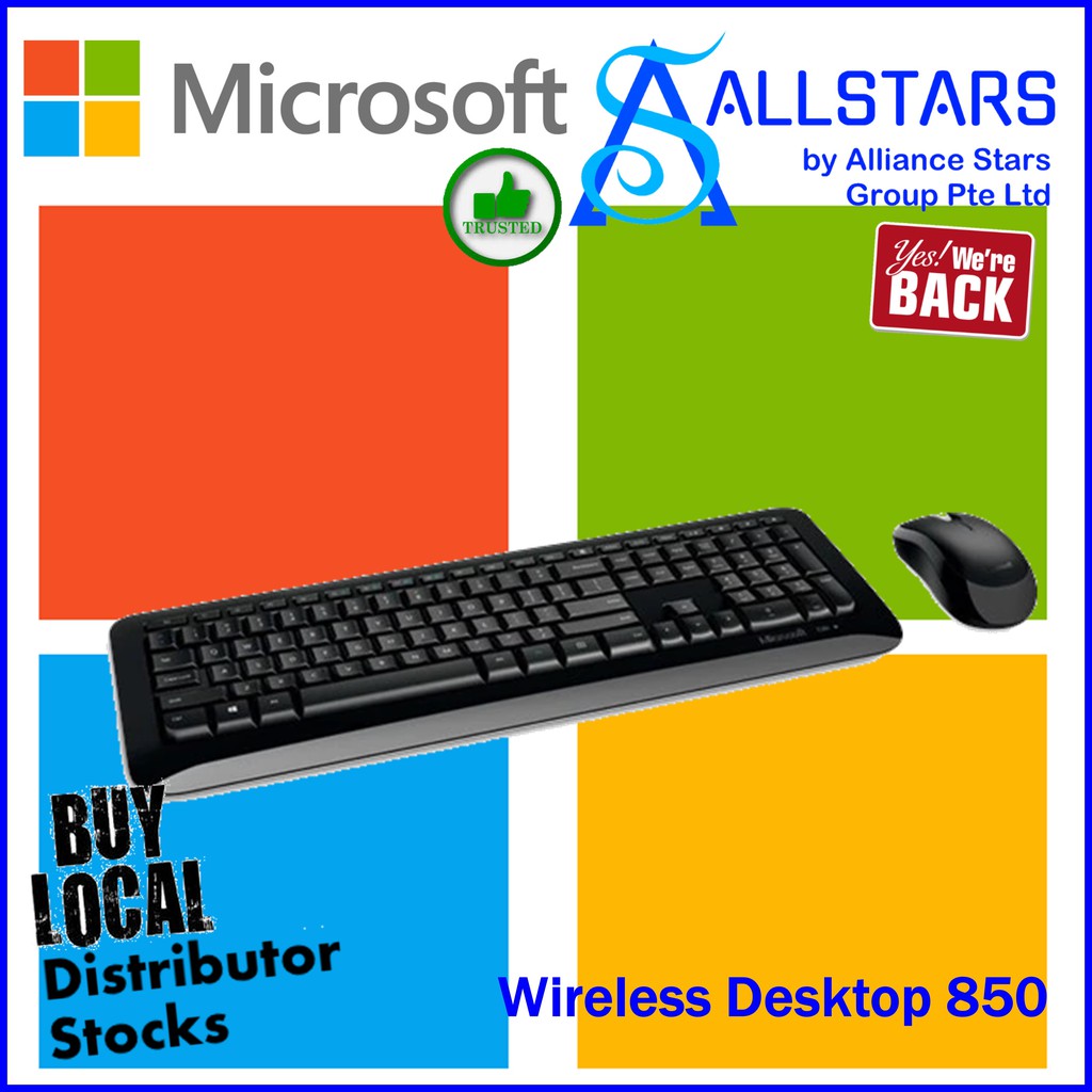 Microsoft Wireless Desktop 850 (PY9-00018) (Warranty 3years with ...